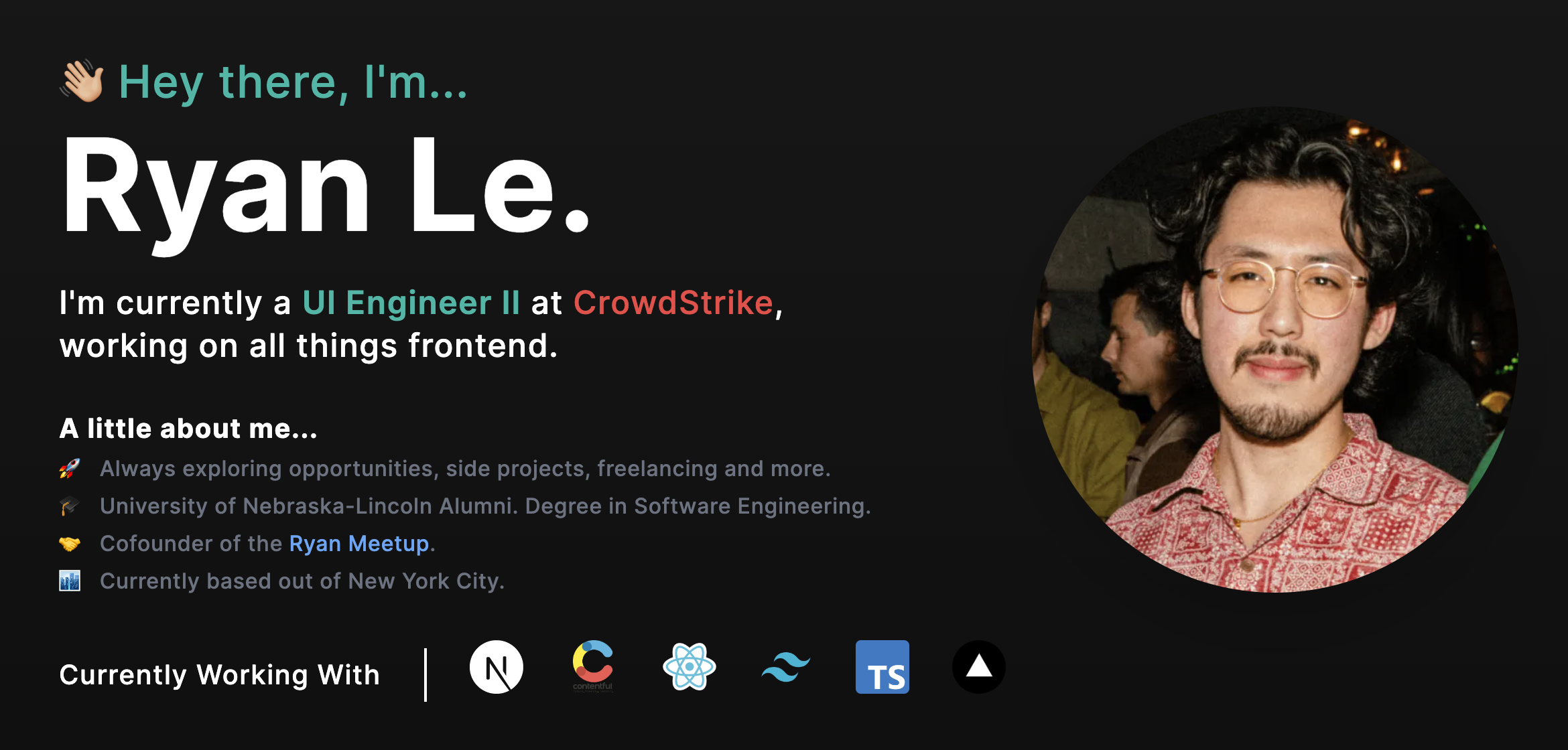 Ryan Le - Web Engineer